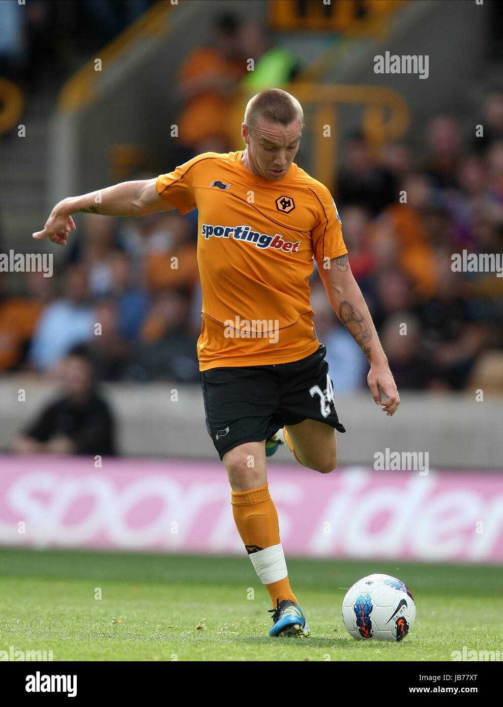 JAMIE O'HARA WOLVERHAMPTON WANDERERS FC WOLVERHAMPTON WANDERERS FC ...