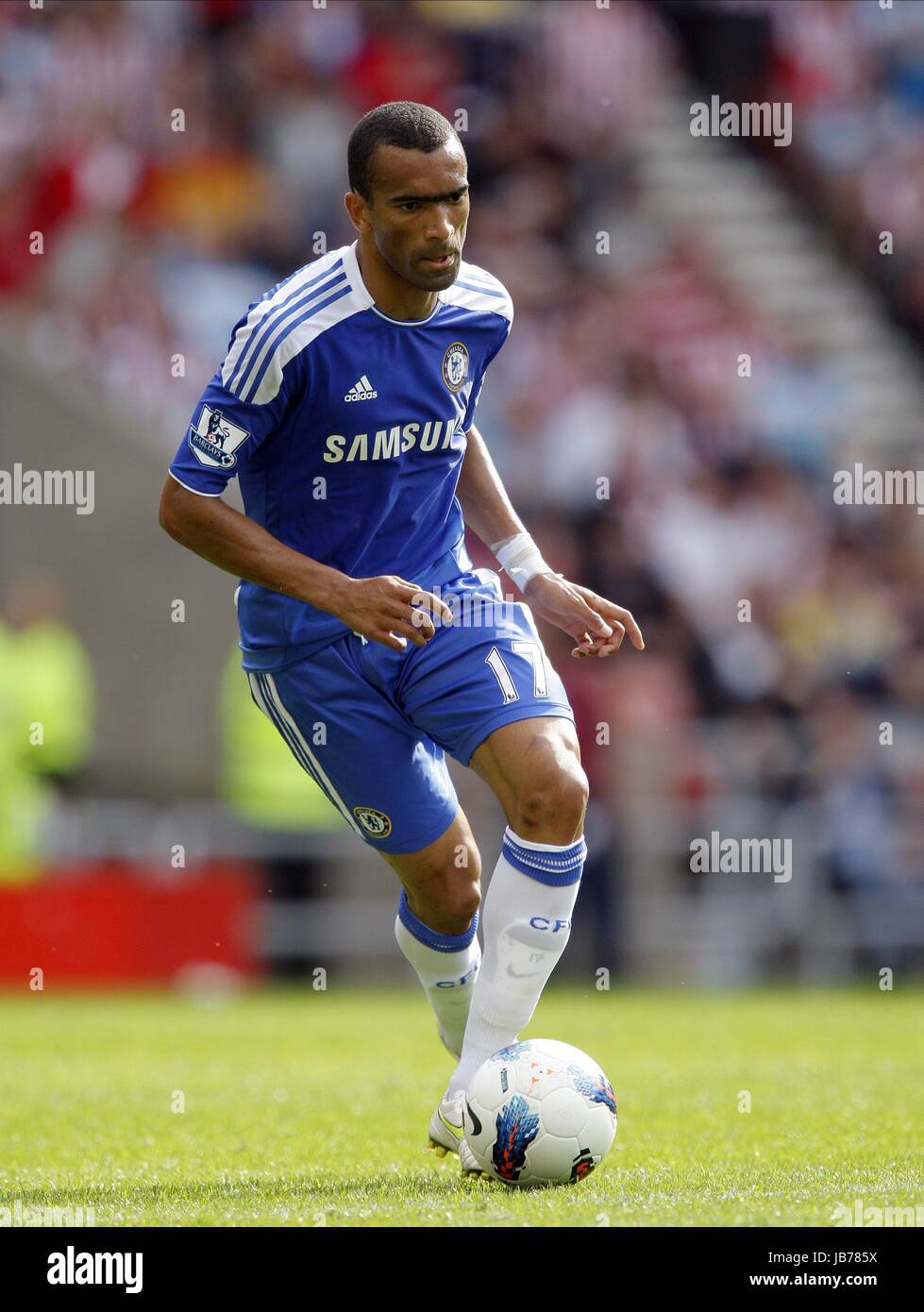JOSE BOSINGWA CHELSEA FC CHELSEA FC STADIUM OF LIGHT SUNDERLAND ENGLAND ...