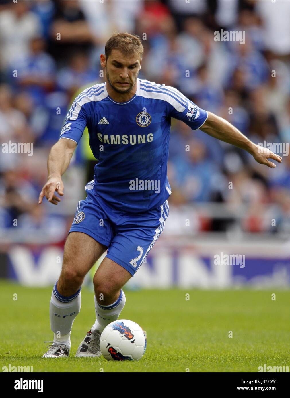 BRANISLAV IVANOVIC CHELSEA FC CHELSEA FC STADIUM OF LIGHT SUNDERLAND ...
