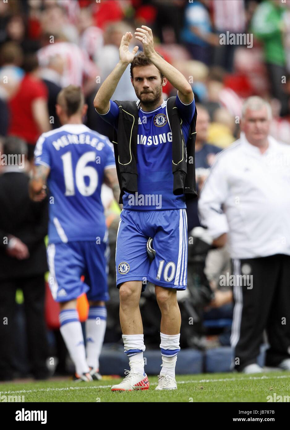 JUAN MATA CHELSEA FC CHELSEA FC STADIUM OF LIGHT SUNDERLAND ENGLAND 10 ...