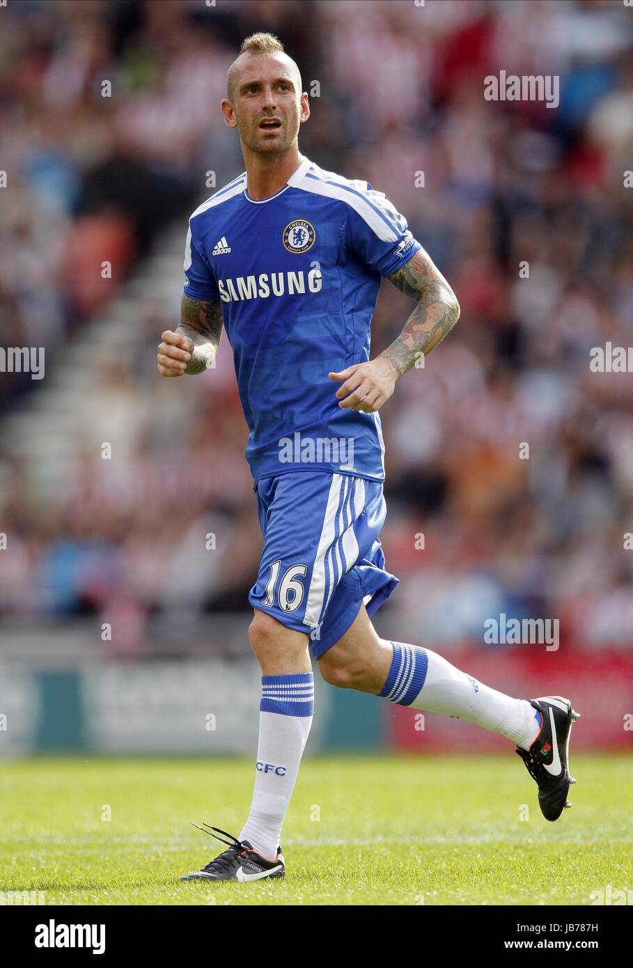 RAUL MEIRELES CHELSEA FC CHELSEA FC STADIUM OF LIGHT SUNDERLAND ENGLAND ...