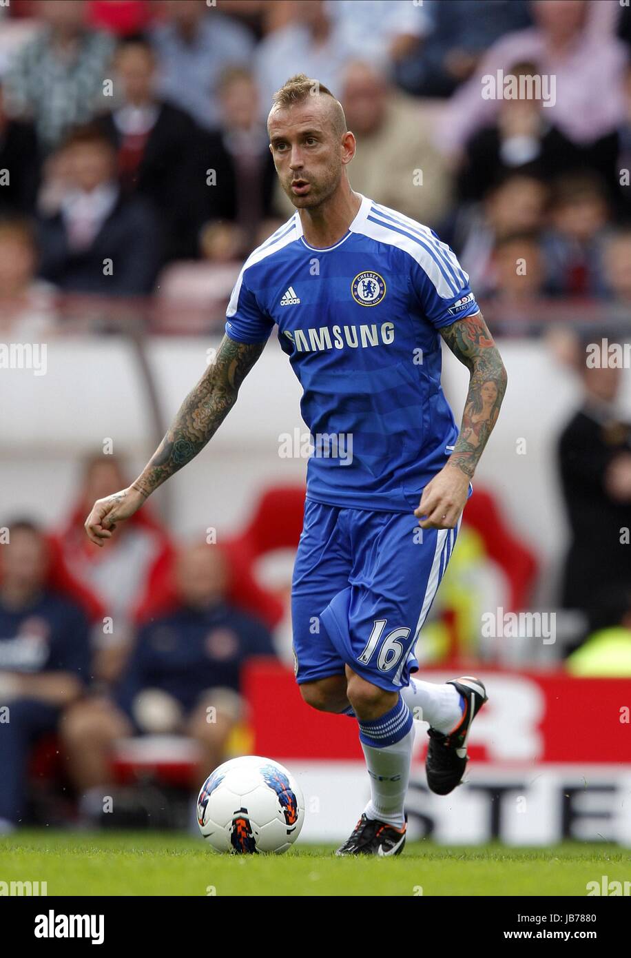 RAUL MEIRELES CHELSEA FC CHELSEA FC STADIUM OF LIGHT SUNDERLAND ENGLAND ...