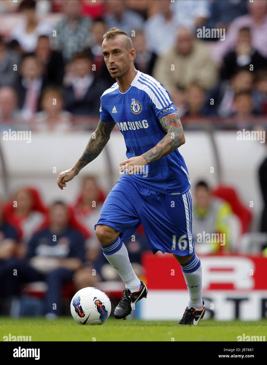 RAUL MEIRELES CHELSEA FC CHELSEA FC STADIUM OF LIGHT SUNDERLAND ENGLAND ...