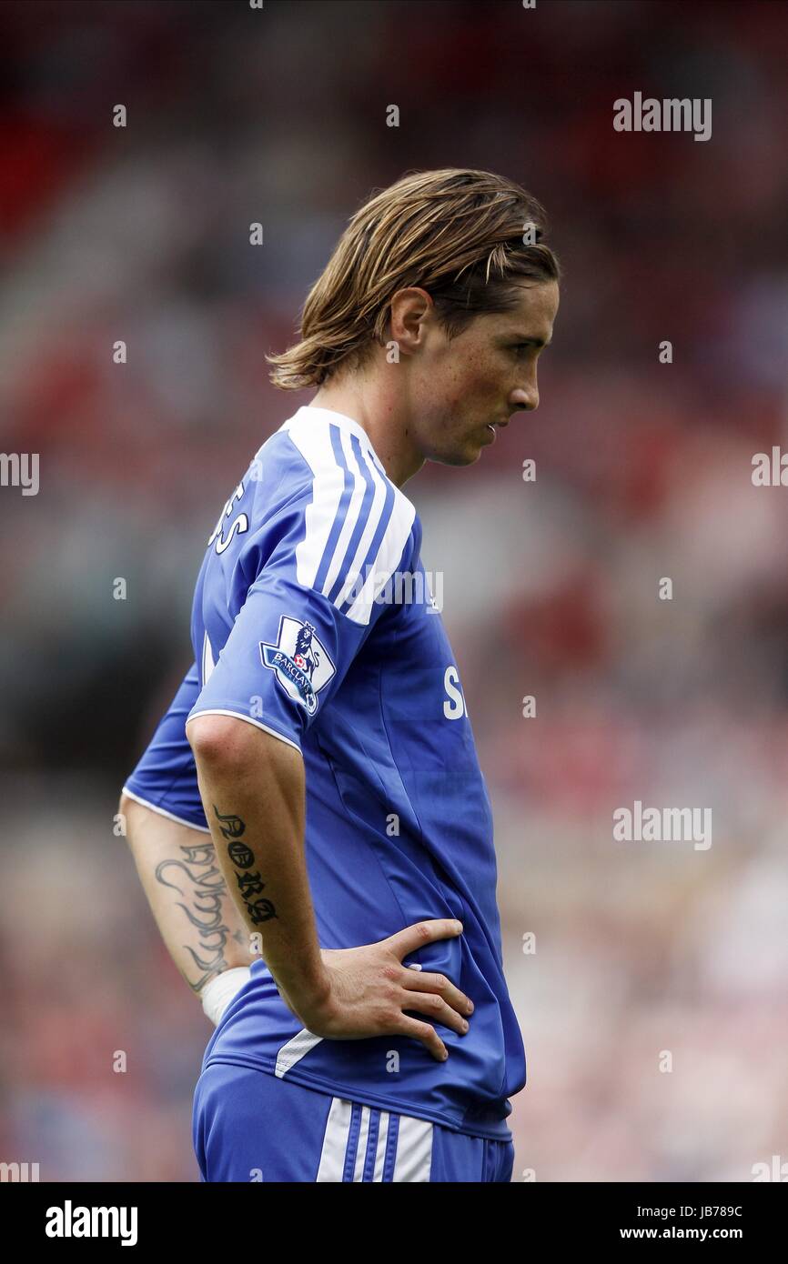 FERNANDO TORRES CHELSEA FC CHELSEA FC STADIUM OF LIGHT SUNDERLAND ...