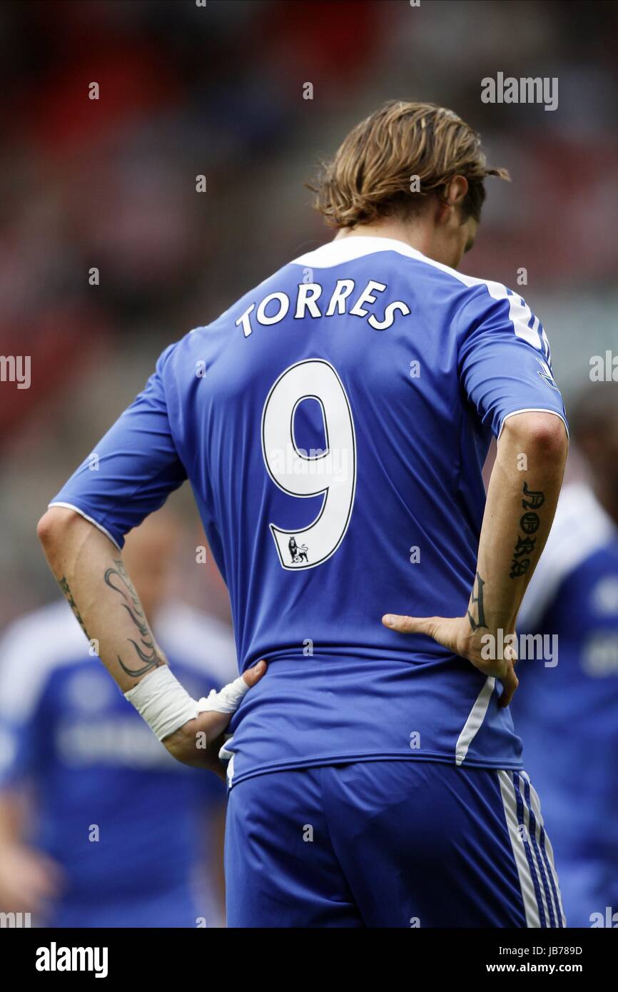 FERNANDO TORRES CHELSEA FC CHELSEA FC STADIUM OF LIGHT SUNDERLAND ...