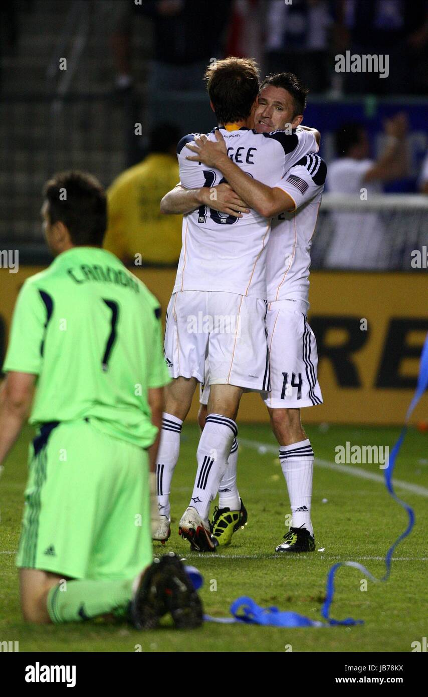 MIKE MAGEE SCORES ASSIST FROM LA GALAXY CARSON LOS ANGELES CA USA 17 ...
