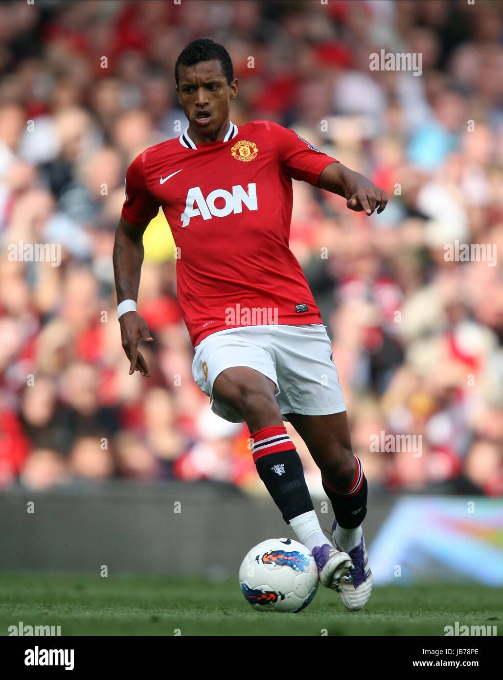 LUIS NANI MANCHESTER UNITED FC MANCHESTER UNITED FC OLD TRAFFORD ...