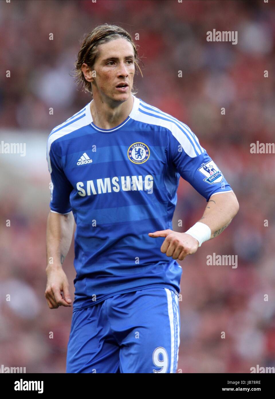 Fernando torres old trafford chelsea hi-res stock photography and ...