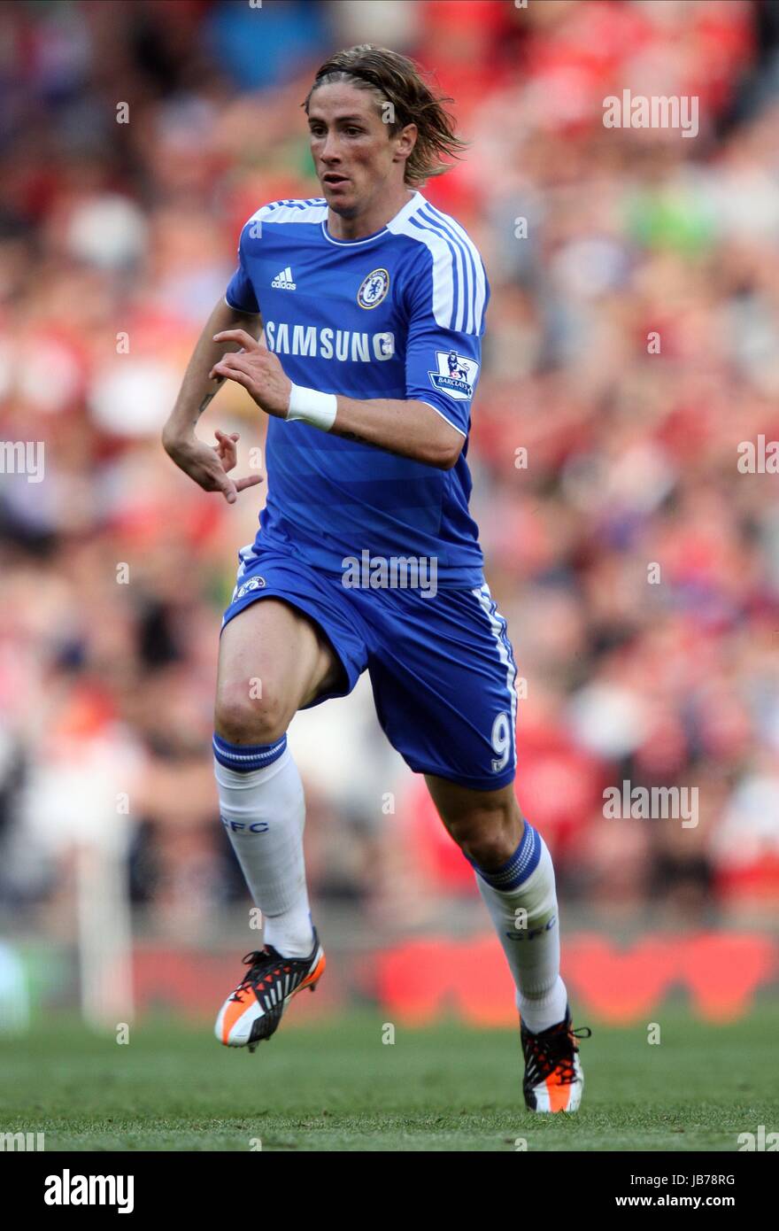 FERNANDO TORRES CHELSEA FC CHELSEA FC OLD TRAFFORD MANCHESTER ENGLAND ...