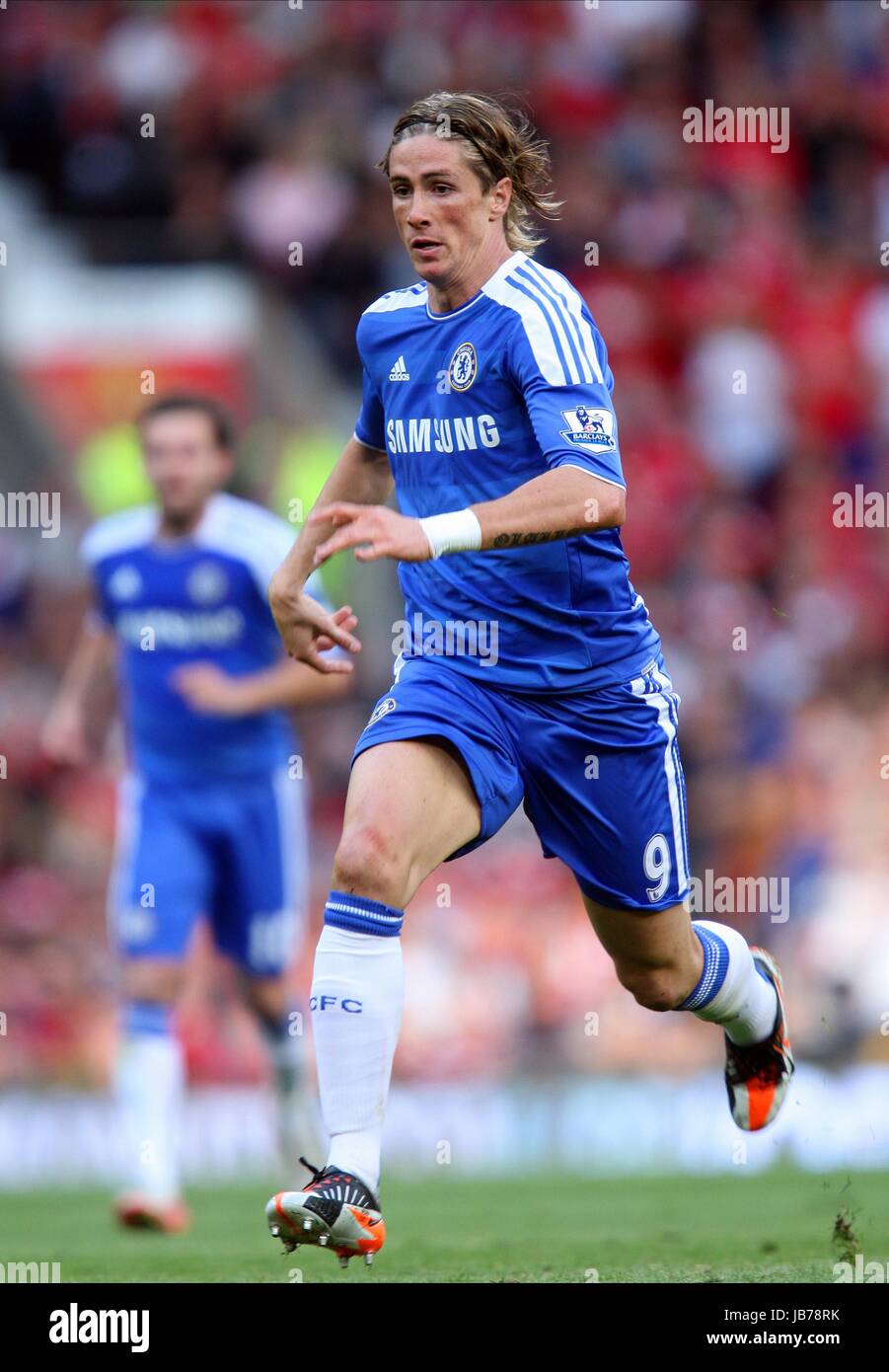 FERNANDO TORRES CHELSEA FC CHELSEA FC OLD TRAFFORD MANCHESTER ENGLAND ...