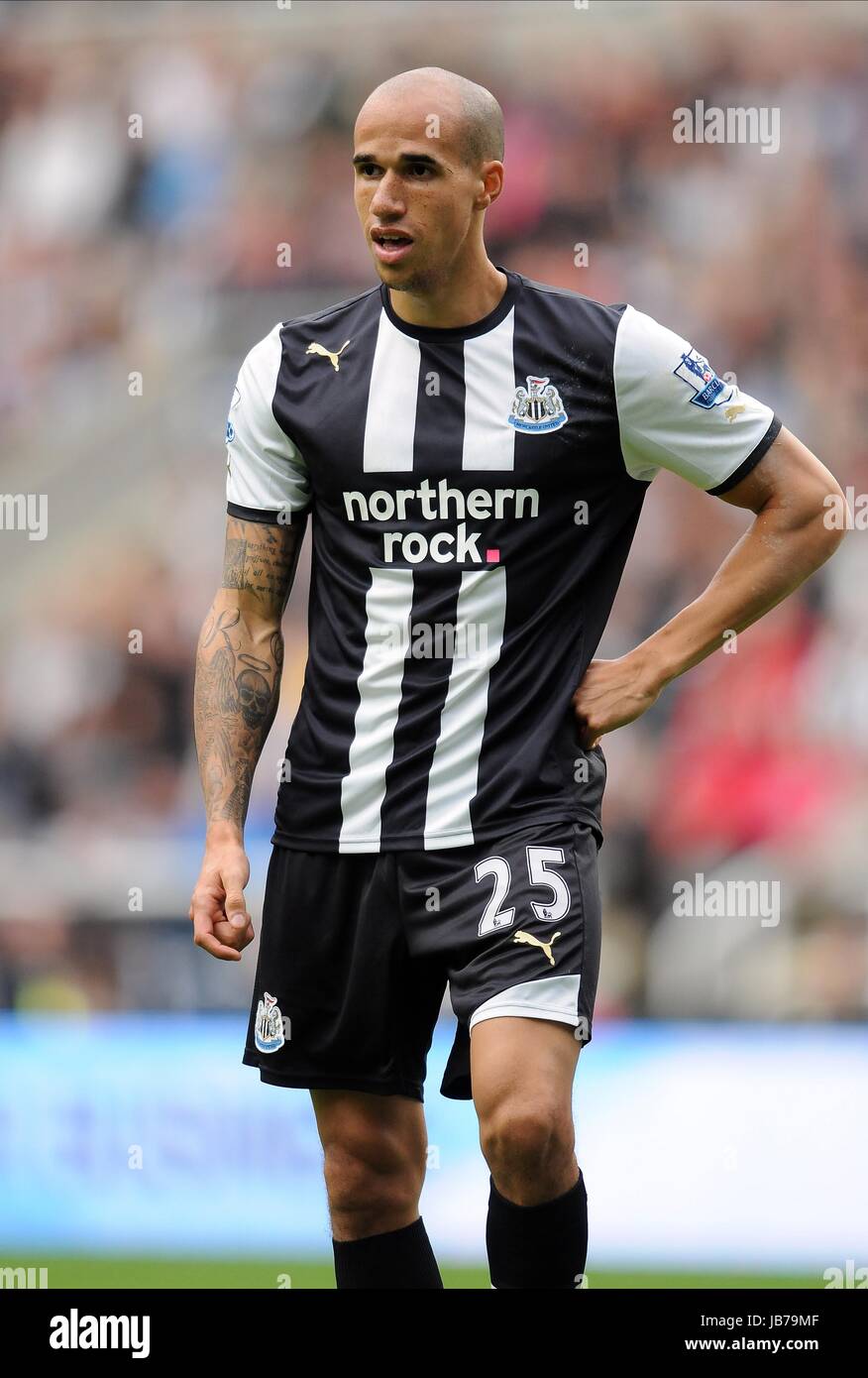 GABRIEL OBERTAN NEWCASTLE UNITED FC NEWCASTLE UNITED FC ST JAMES PARK ...