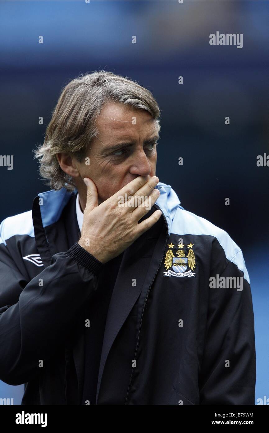 ROBERTO MANCINI MANCHESTER CITY FC MANAGER MANCHESTER CITY FC MANAGER ...