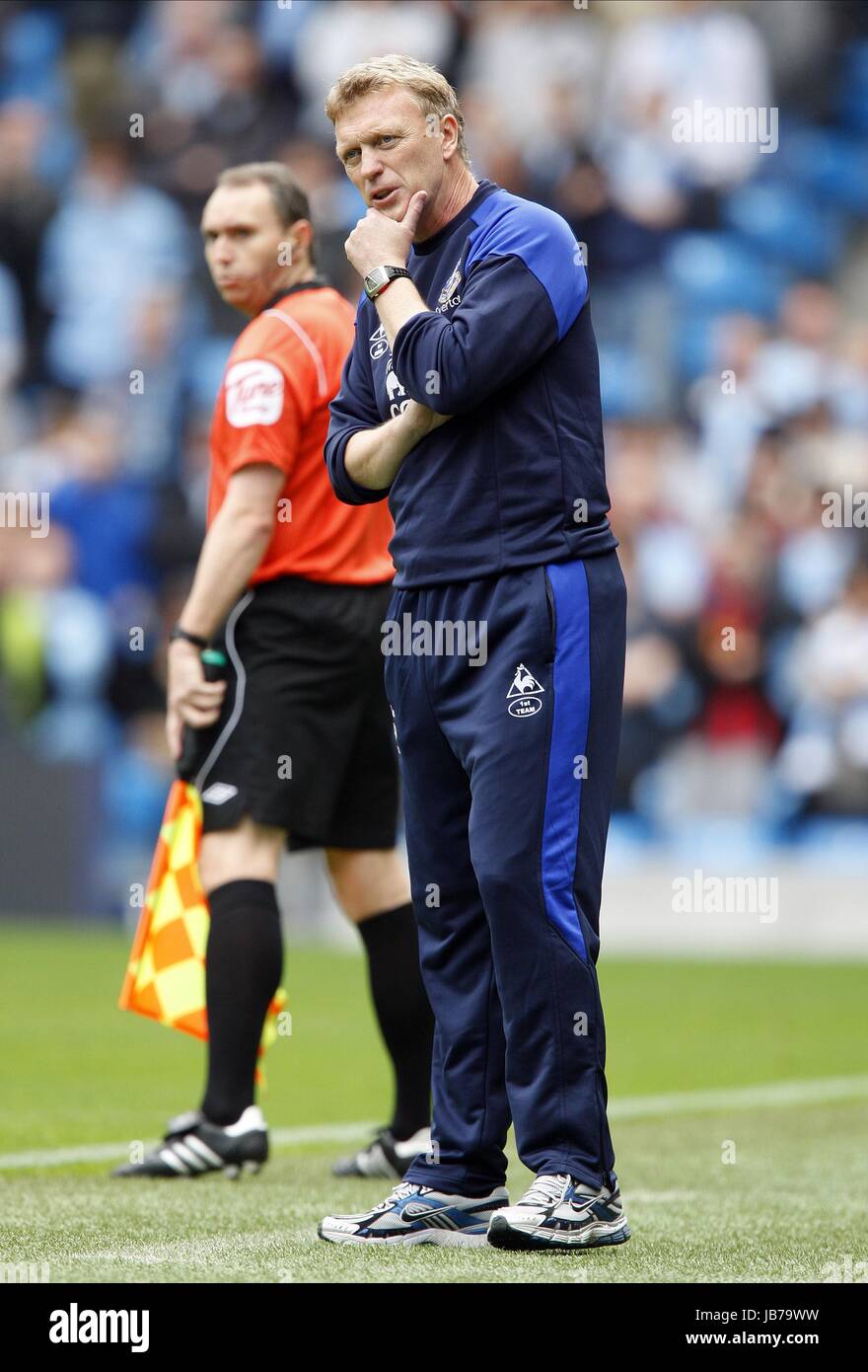 DAVID MOYES EVERTON FC MANAGER EVERTON FC MANAGER ETHIAD STADIUM ...