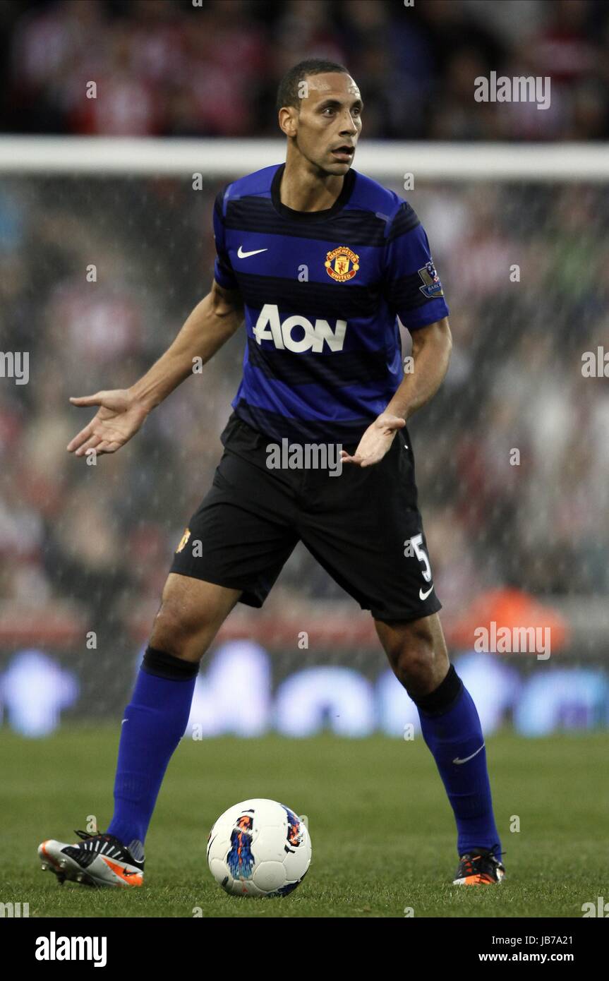 RIO FERDINAND MANCHESTER UNITED FC MANCHESTER UNITED FC THE BRITANNIA ...