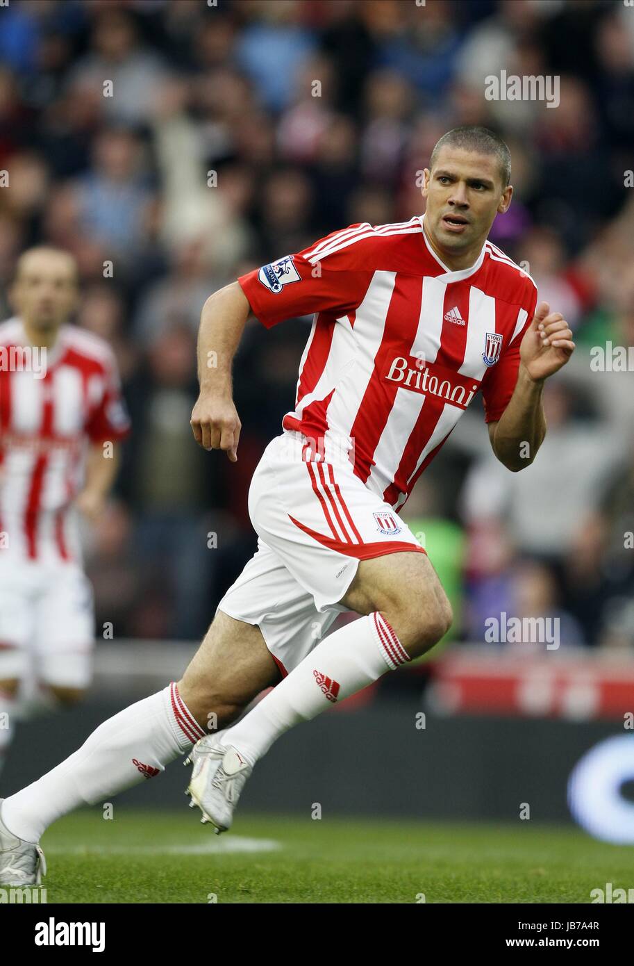 JONATHAN WALTERS STOKE CITY FC STOKE CITY FC THE BRITANNIA STADIUM ...