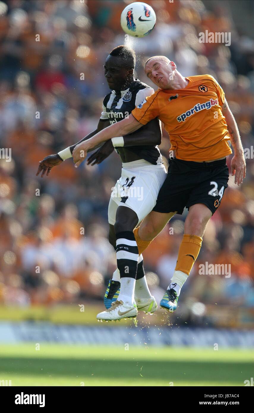 CHEIK TIOTE JAMIE O'HARA WOLVERHAMPTON WANDERERS V WOLVES V NEWCASTLE ...
