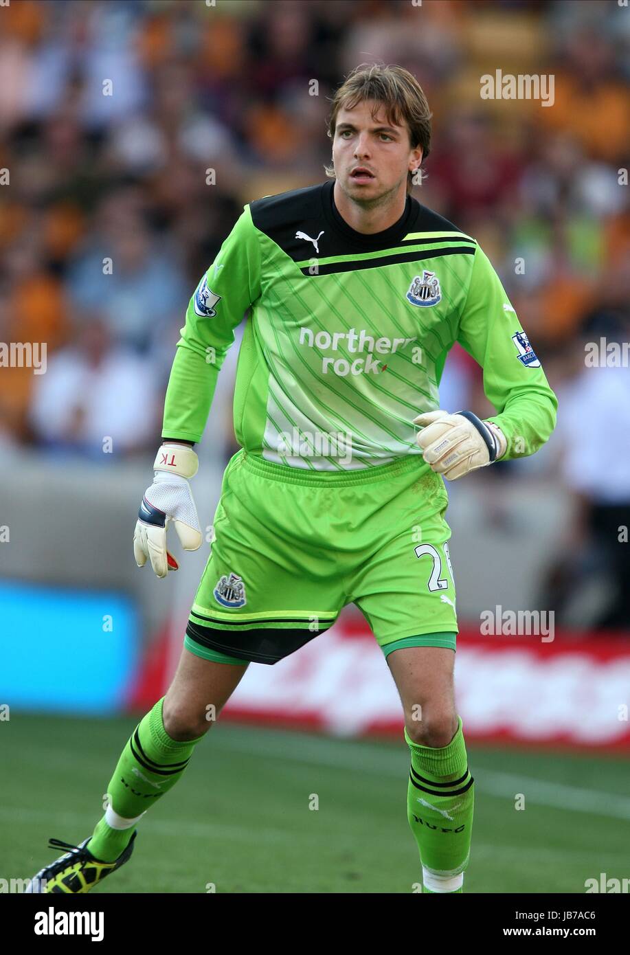 TIM KRUL NEWCASTLE UNITED FC NEWCASTLE UNITED FC MOLINEUX STADIUM ...