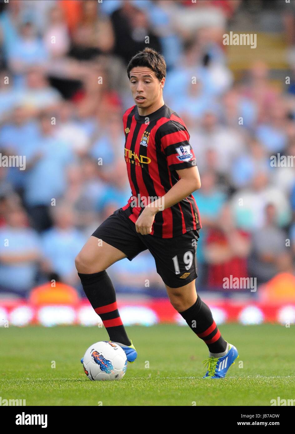 SAMIR NASRI MANCHESTER CITY FC MANCHESTER CITY FC EWOOD PARK BLACKBURN ...