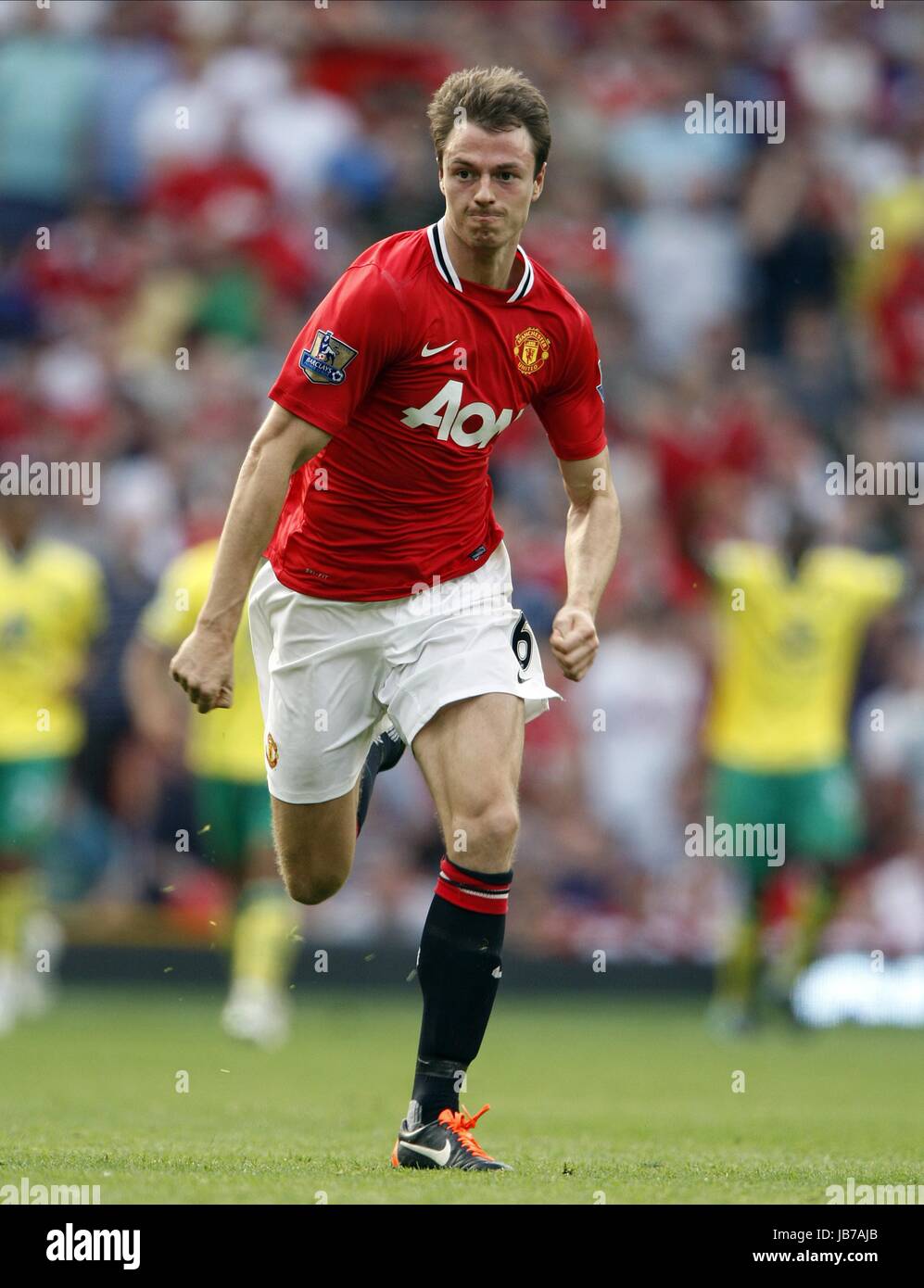 JONNY EVANS MANCHESTER UNITED FC OLD TRAFFORD MANCHESTER ENGLAND 01 ...