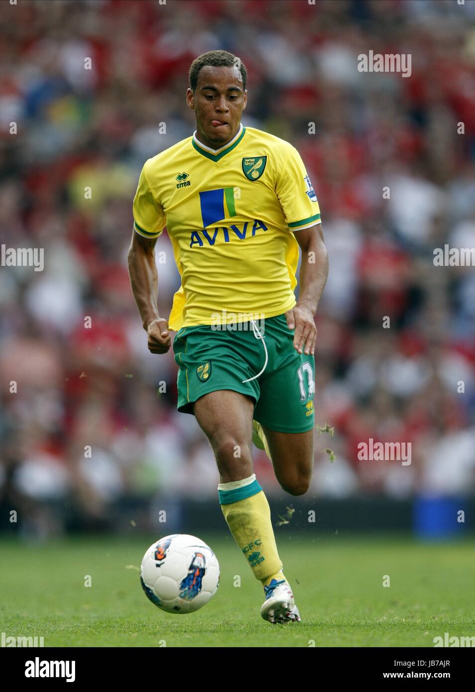 ELLIOTT BENNETT NORWICH CITY FC OLD TRAFFORD MANCHESTER ENGLAND 01 ...
