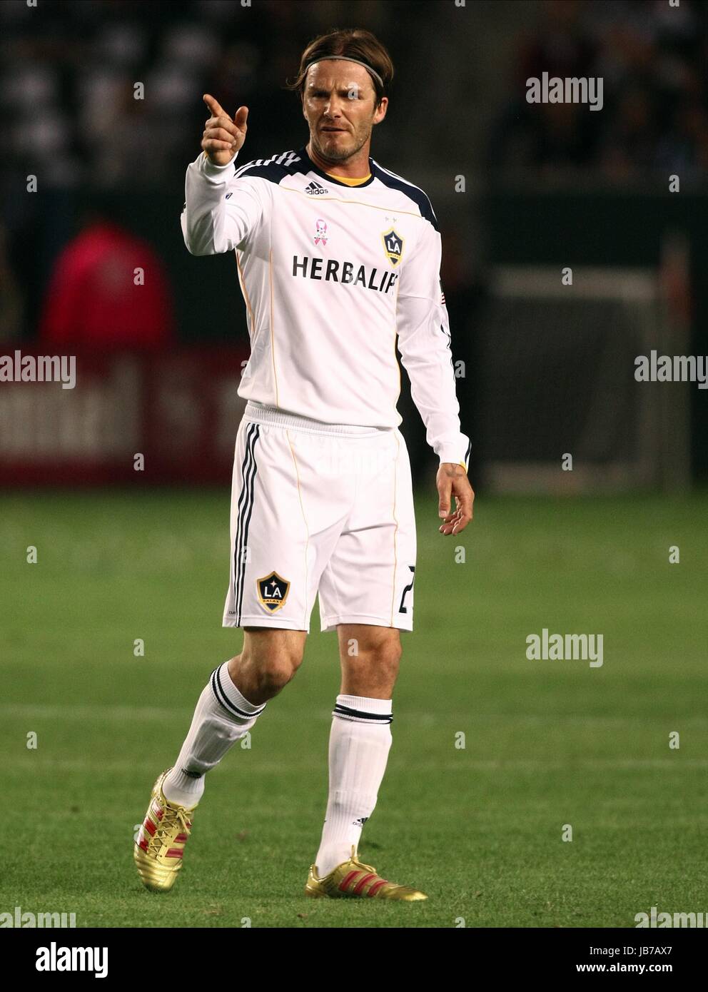 DAVID BECKHAM LA GALAXY CARSON LOS ANGELES CA USA 16 October 2011 Stock ...