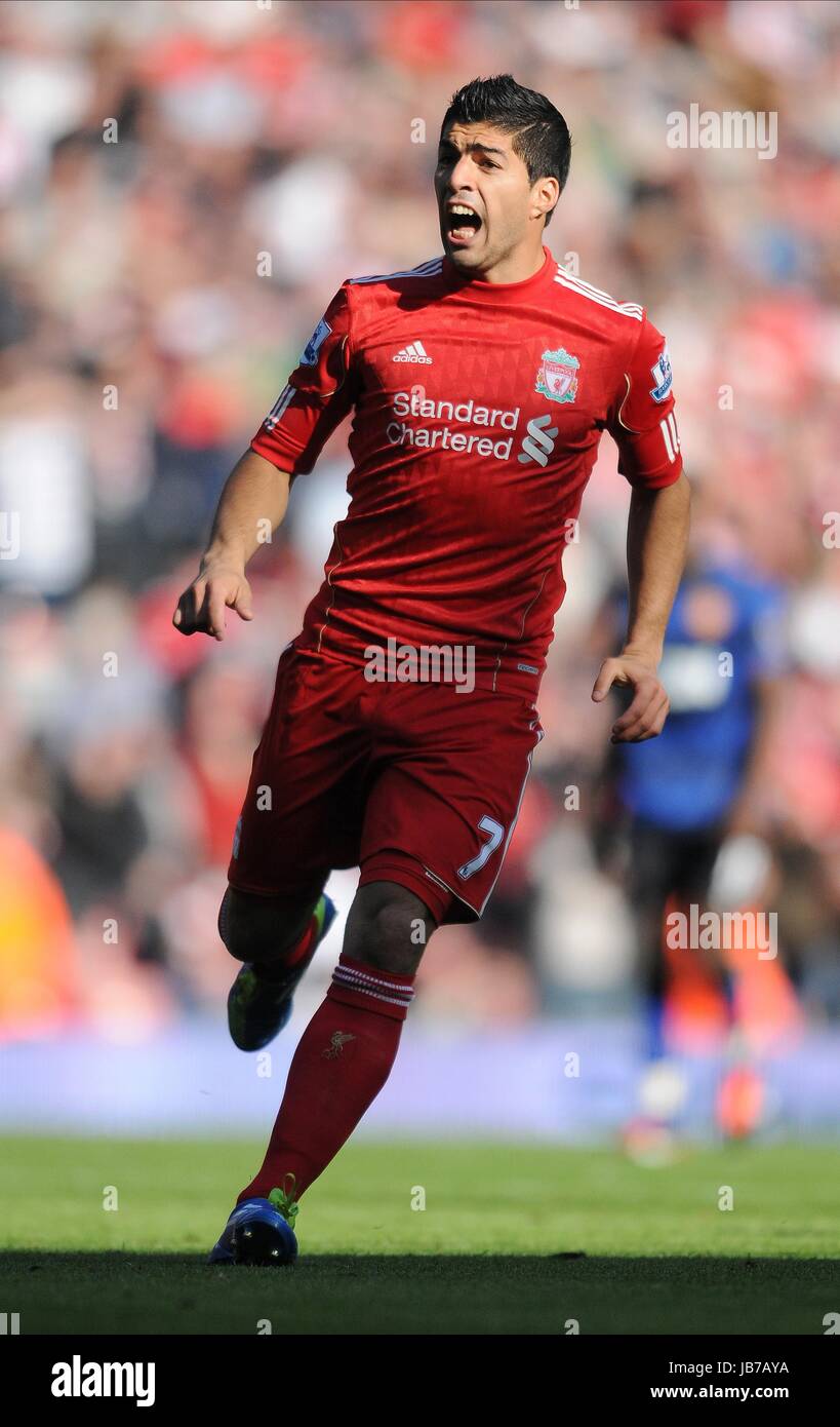LUIS SUAREZ LIVERPOOL FC LIVERPOOL FC ANFIELD LIVERPOOL ENGLAND 15 ...