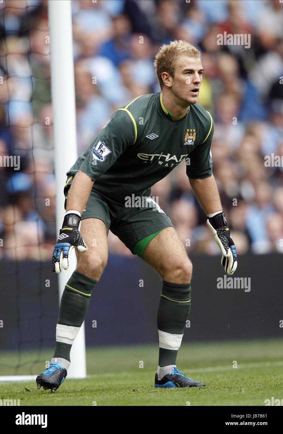 JOE HART MANCHESTER CITY FC MANCHESTER CITY FC ETHIAD STADIUM ...