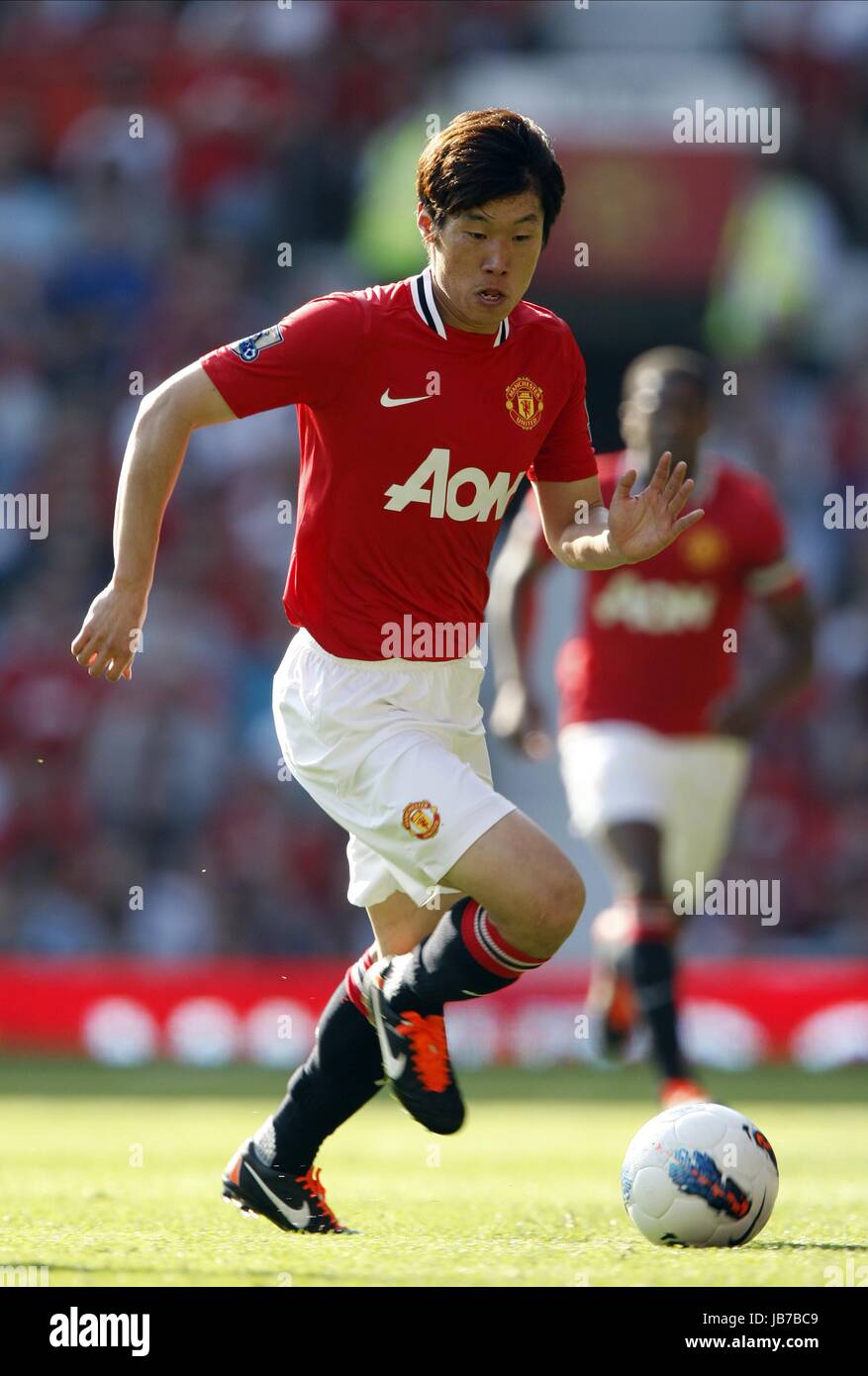 JI-SUNG PARK MANCHESTER UNITED FC MANCHESTER UNITED FC OLD TRAFFORD MANCHESTER ENGLAND 01 ...
