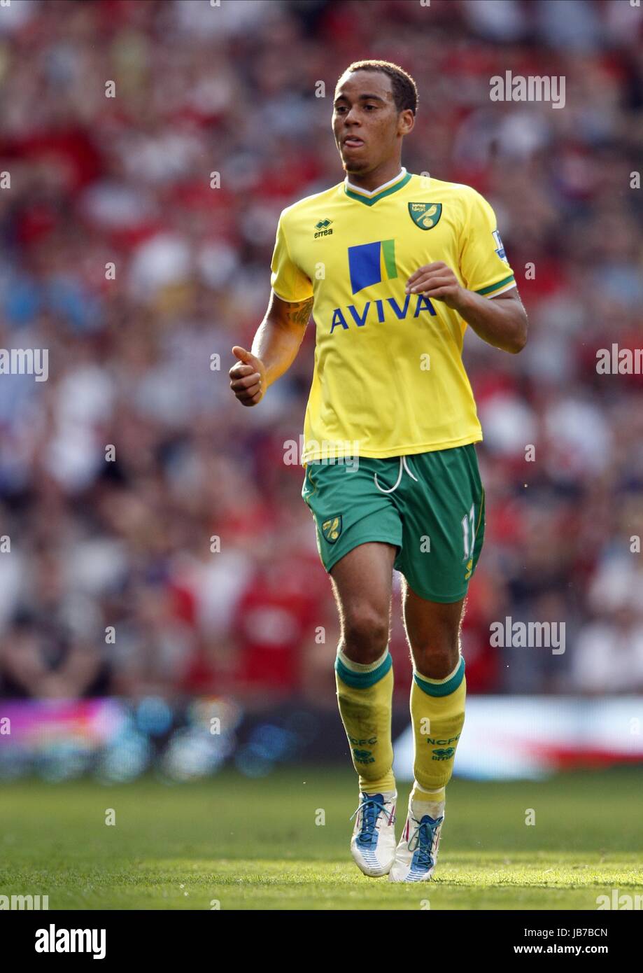 ELLIOTT BENNETT NORWICH CITY FC NORWICH CITY FC OLD TRAFFORD MANCHESTER ...