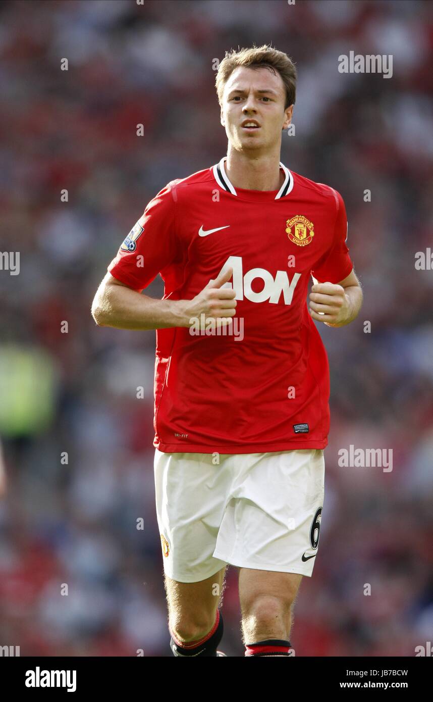 JOHNNY EVANS MANCHESTER UNITED FC MANCHESTER UNITED FC OLD TRAFFORD ...