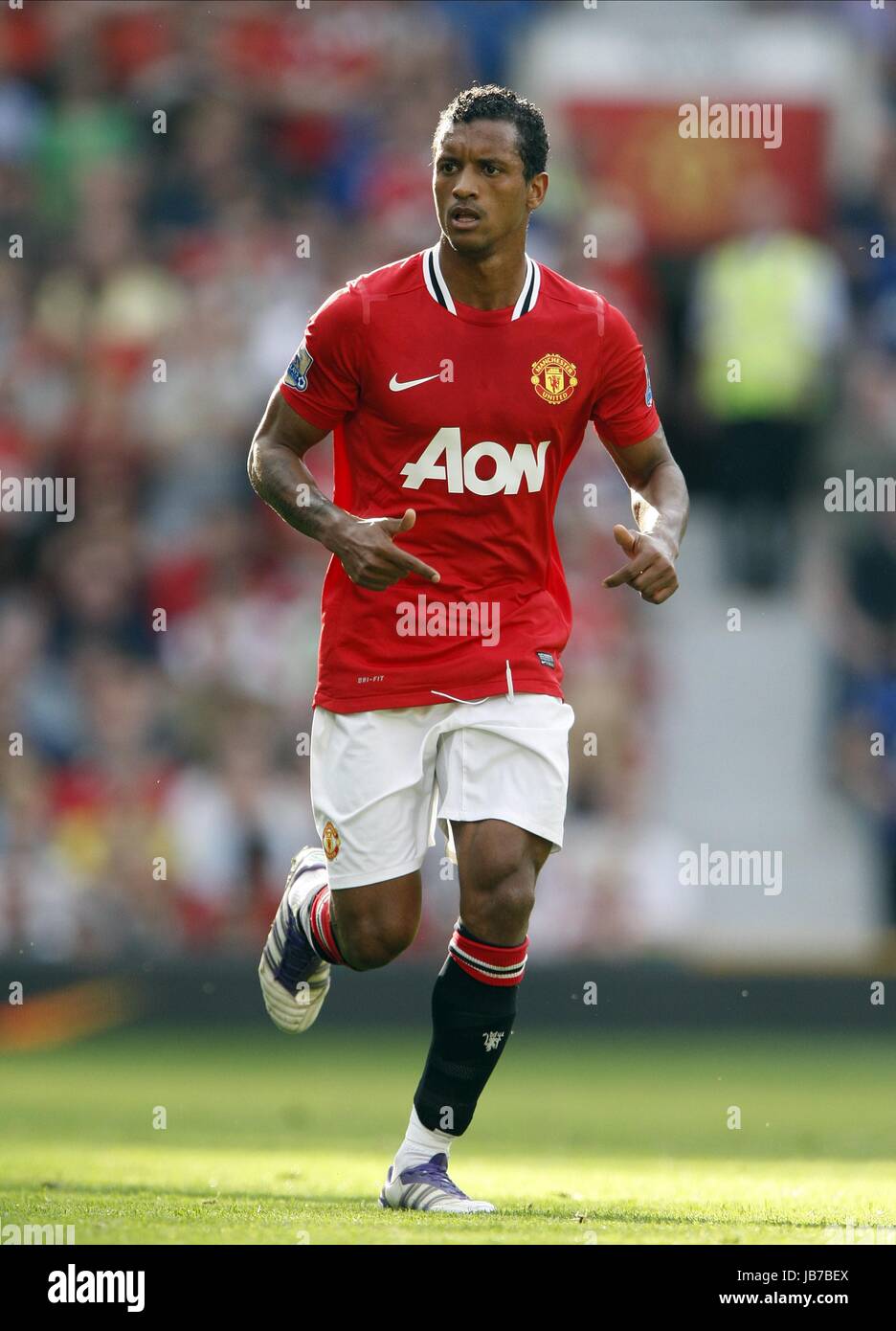 NANI MANCHESTER UNITED FC MANCHESTER UNITED FC OLD TRAFFORD MANCHESTER ...