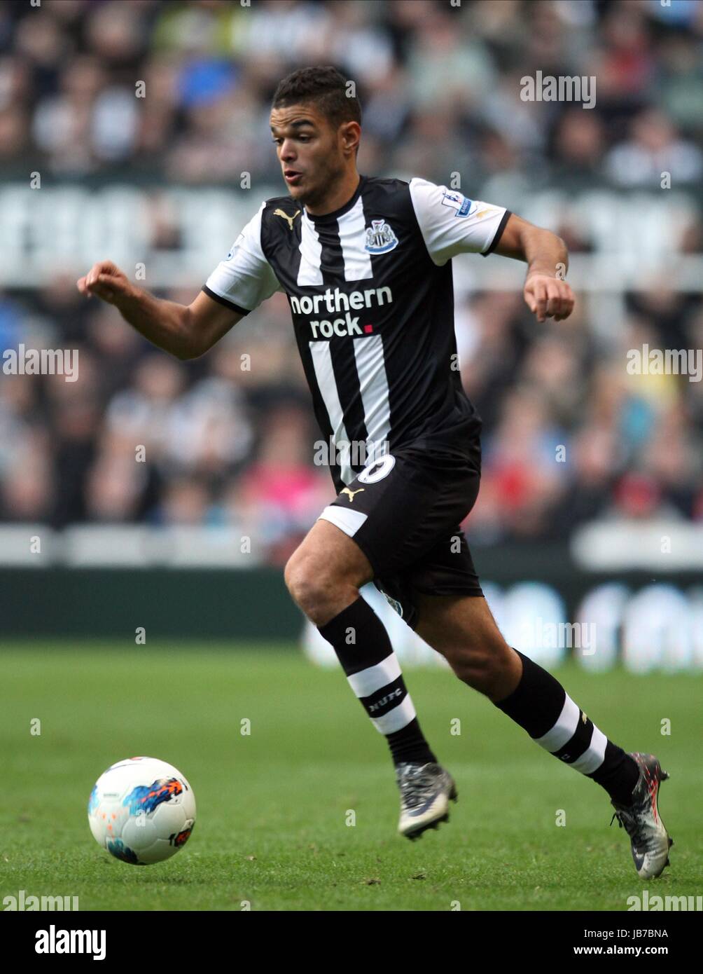 HATEM BEN ARFA NEWCASTLE UNITED V WIGAN ATHLE ST.JAMES PARK NEWCASTLE ...