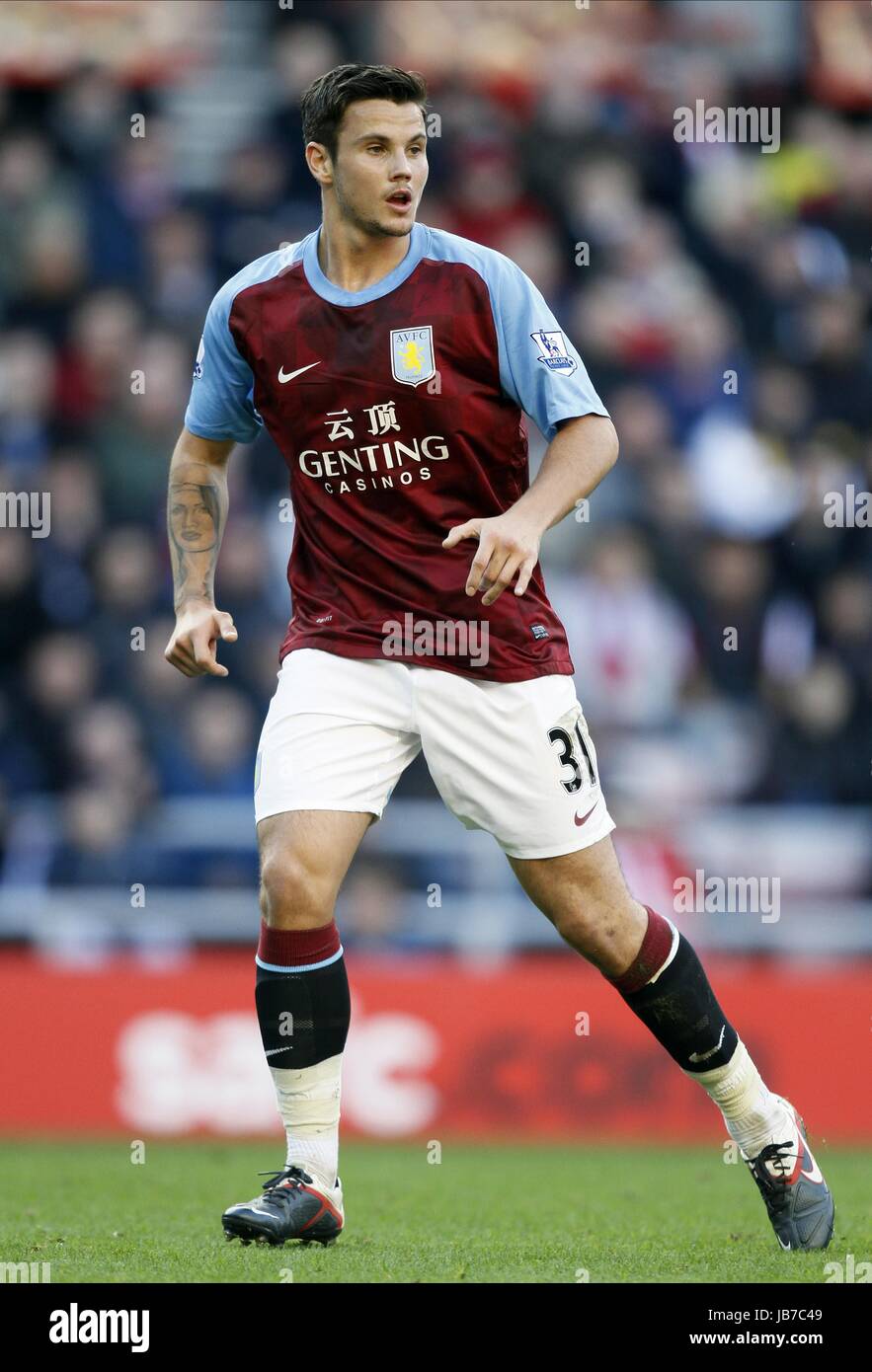 CHRIS HERD ASTON VILLA FC ASTON VILLA FC STADIUM OF LIGHT SUNDERLAND ...