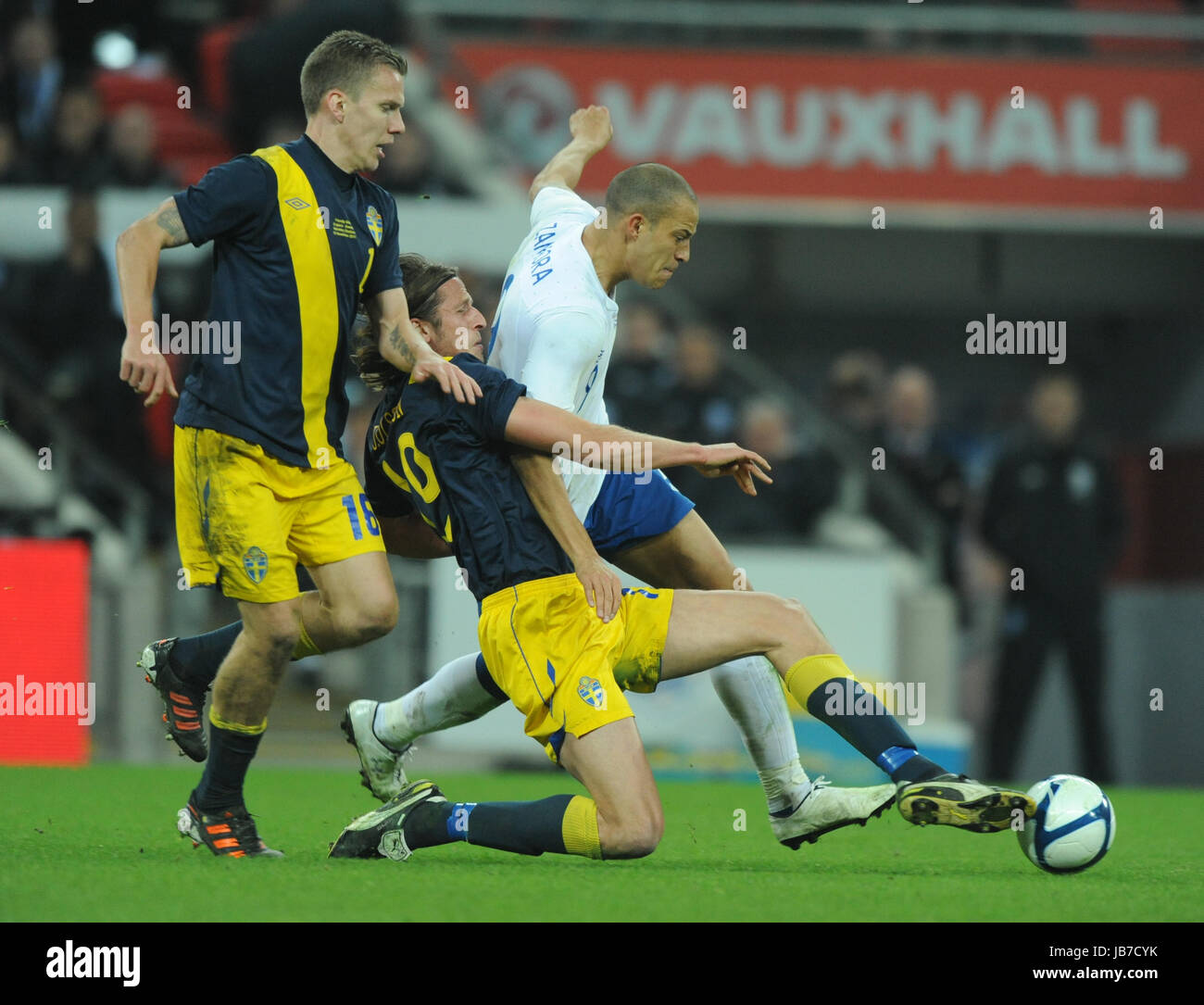 PONTUS WERNBLOOM JONAS OLSSON ENGLAND V SWEDEN WEMBLEY STADIUM LONDON ...