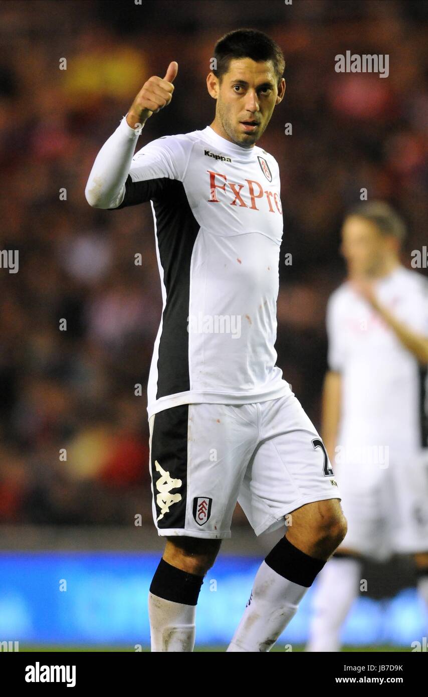CLINT DEMPSEY FULHAM FC FULHAM FC STADIUM OF LIGHT SUNDERLAND ENGLAND ...