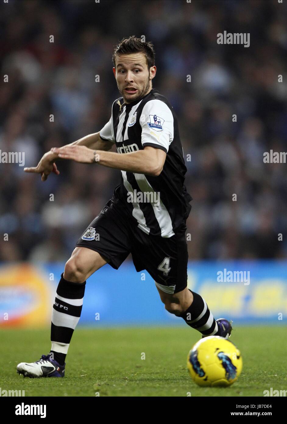 YOHAN CABAYE NEWCASTLE UNITED FC NEWCASTLE UNITED FC ETIHAD STADIUM ...