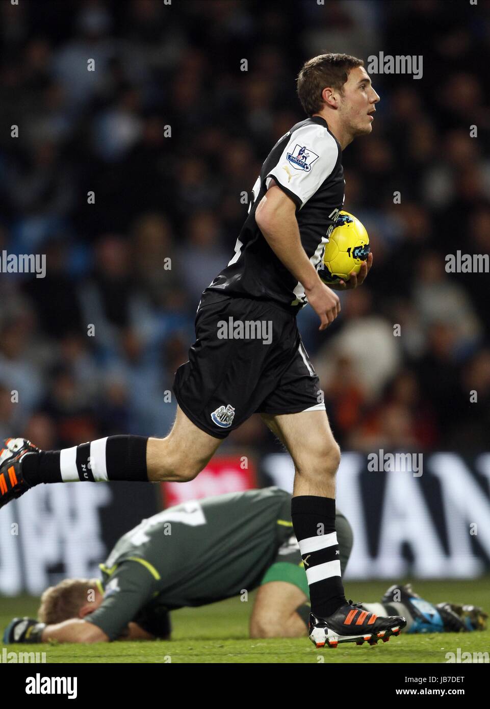 DAN GOSLING CELEBRATES MANCHESTER CITY V NEWCASTLE MANCHESTER CITY V ...