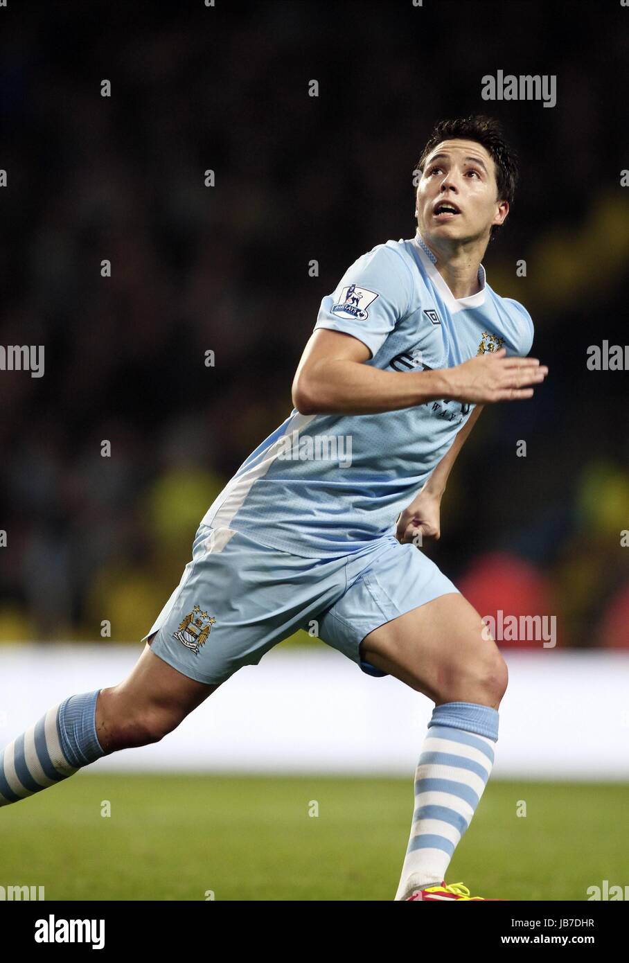 SAMIR NASRI MANCHESTER CITY FC MANCHESTER CITY FC ETIHAD STADIUM ...