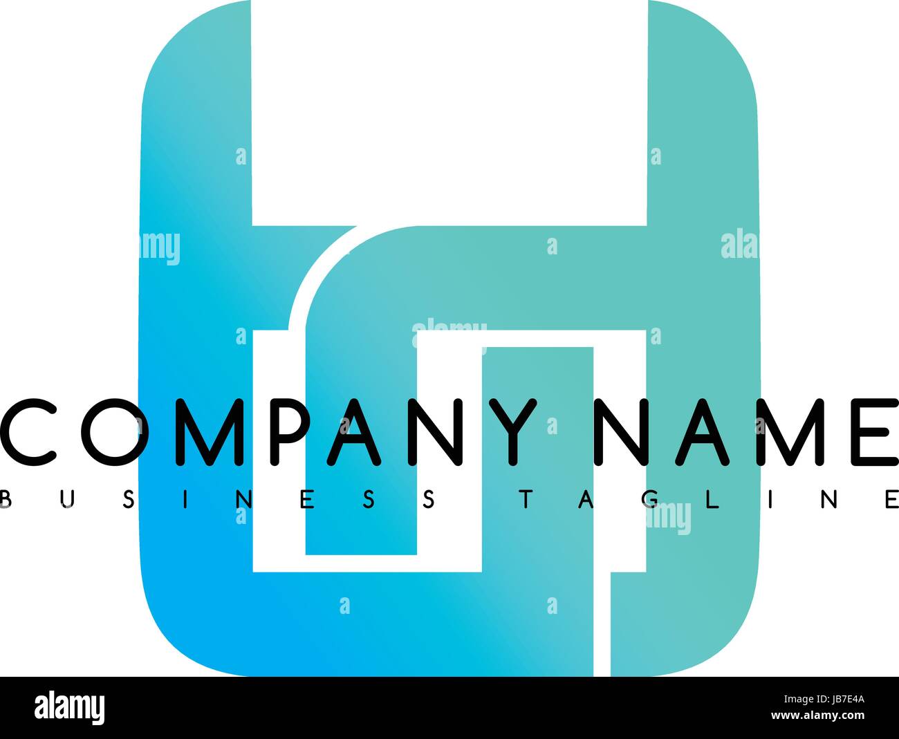 Vector Business emblem blue knot symbol curve looped icon logo logotype ...