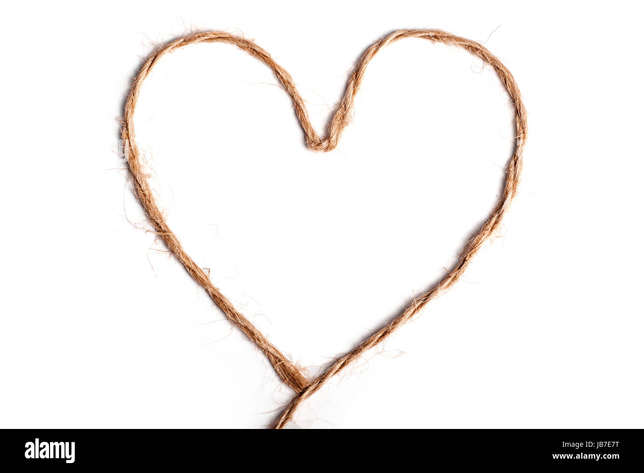 Heart tied string symbol valentines hi-res stock photography and images ...