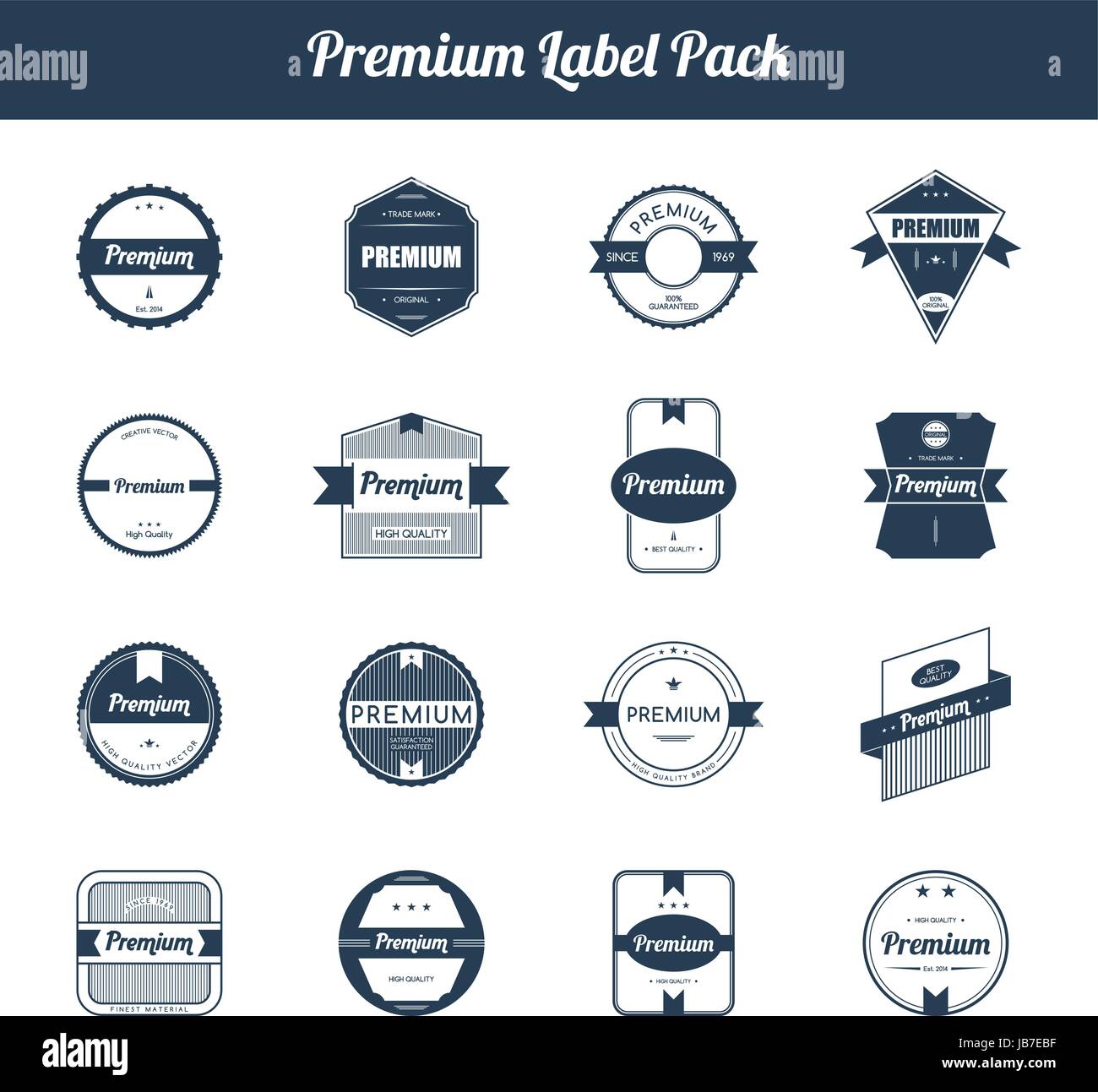 Premium Quality and Guarantee Product Label and Badge Emblem Sticker ...