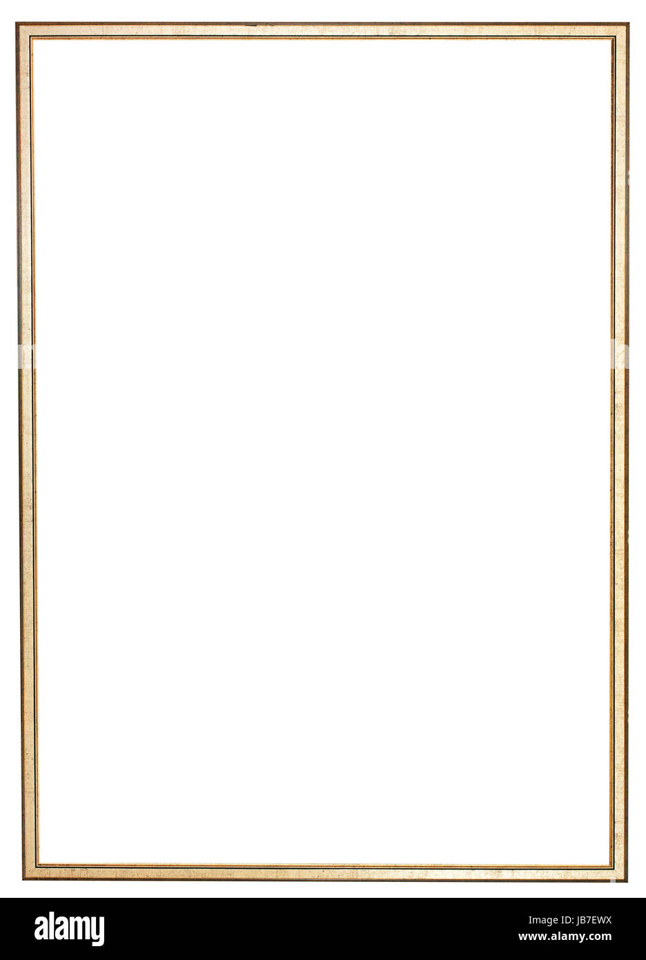 Narrow golden border hi-res stock photography and images - Alamy