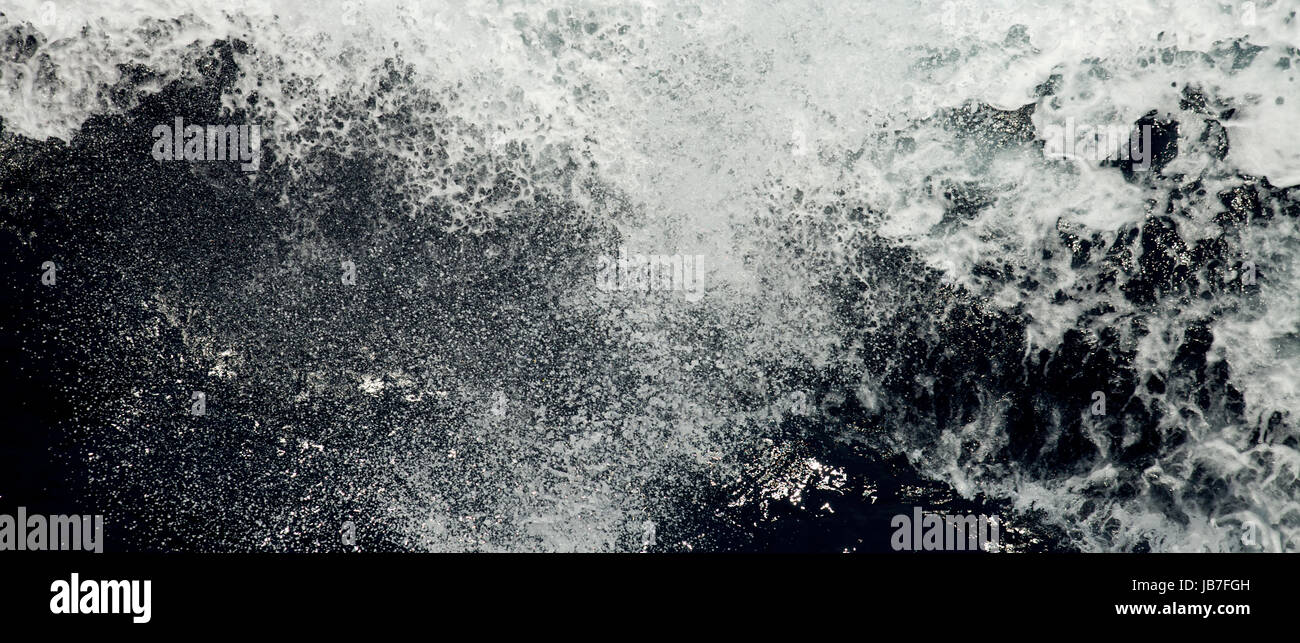 Violent white waves Stock Photo - Alamy