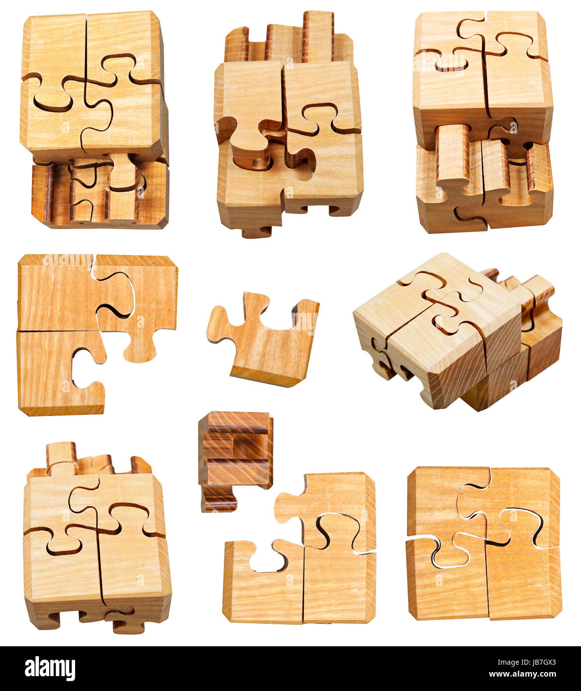Mechanical 3d puzzle hi-res stock photography and images - Alamy
