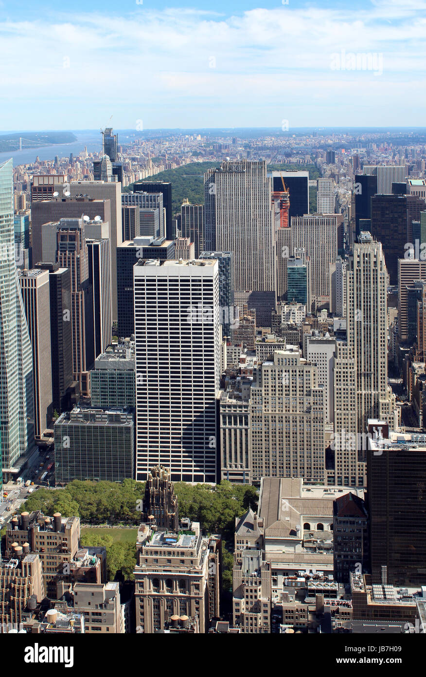 New York City Lower Manhattan Aerial panoramic view, NYC Stock Photo ...