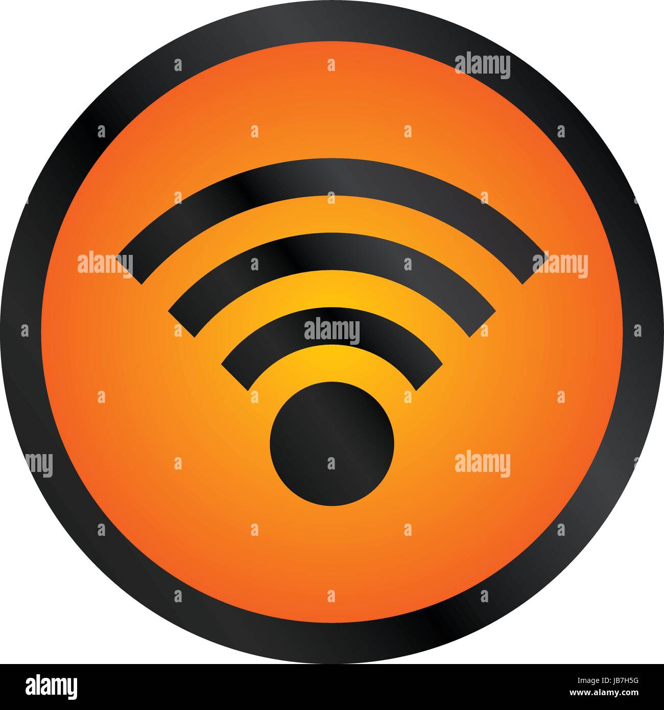 glossy color website internet icon button theme vector art Stock Vector ...