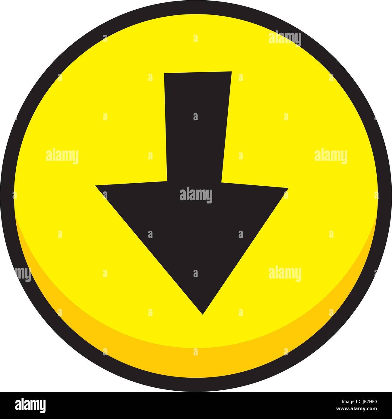 arrow video game asset menu icon button layer vector art illustration ...