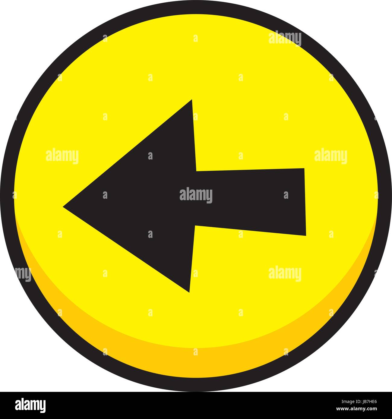 arrow video game asset menu icon button layer vector art illustration ...