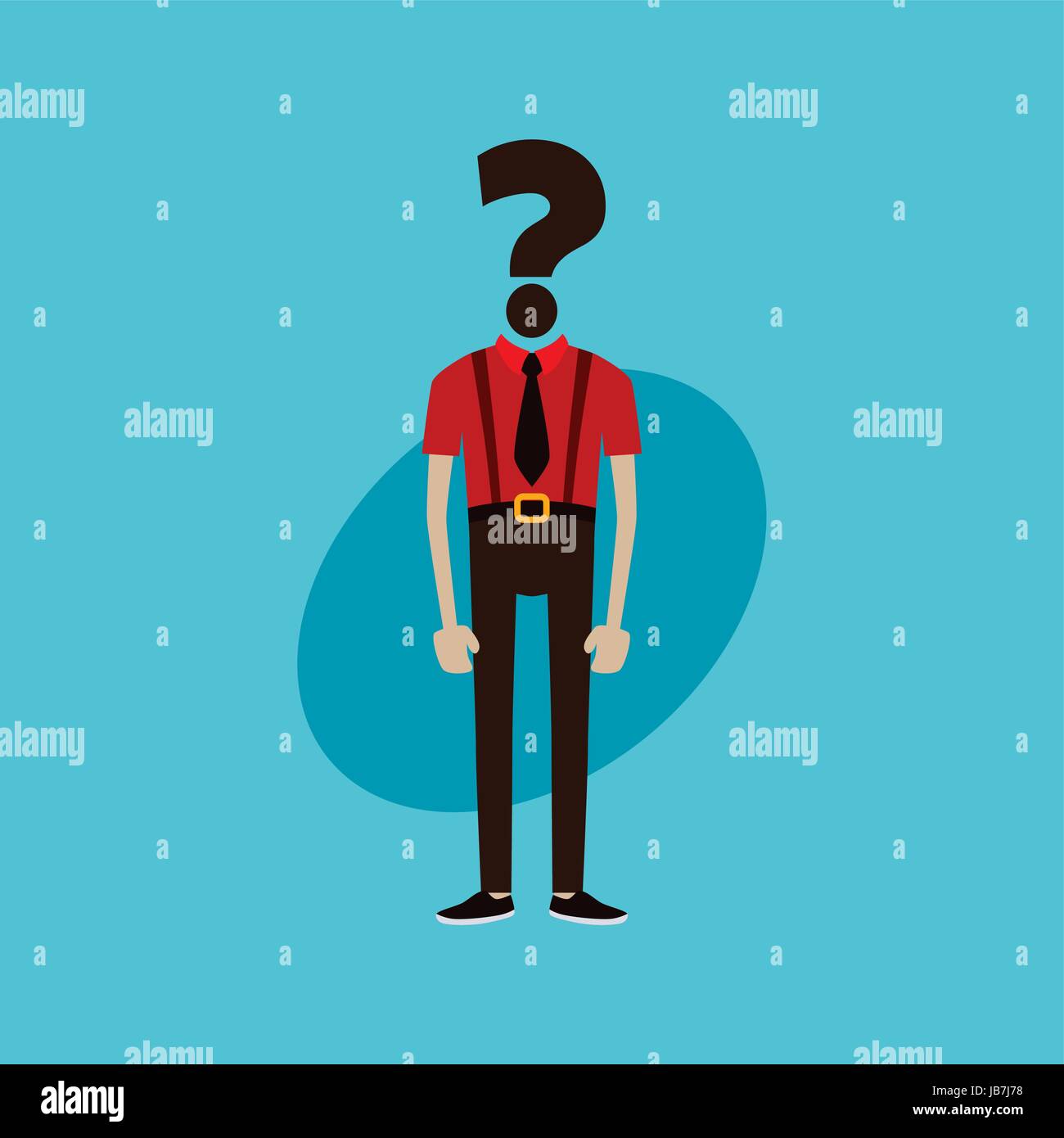 businessman manager at work cartoon vector art illustration Stock ...