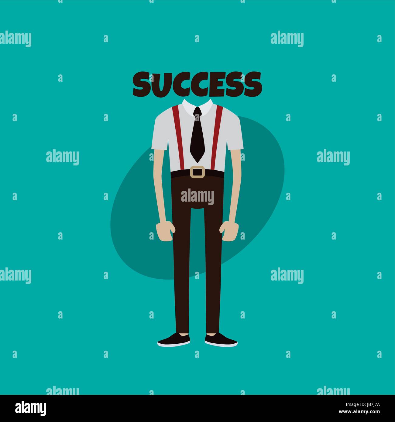 businessman manager at work cartoon vector art illustration Stock ...